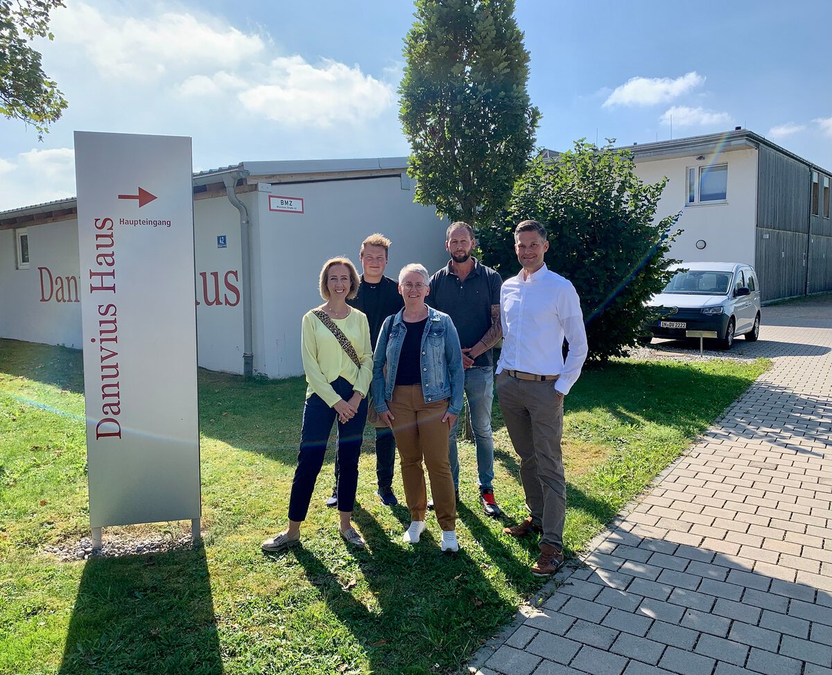 Hoher Besuch im Danuvius Haus Petershausen